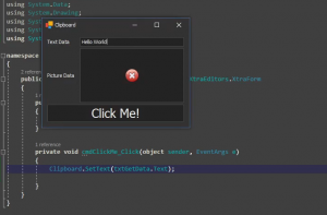 How to Read and Write to the Clipboard using C# - StarDevStudio